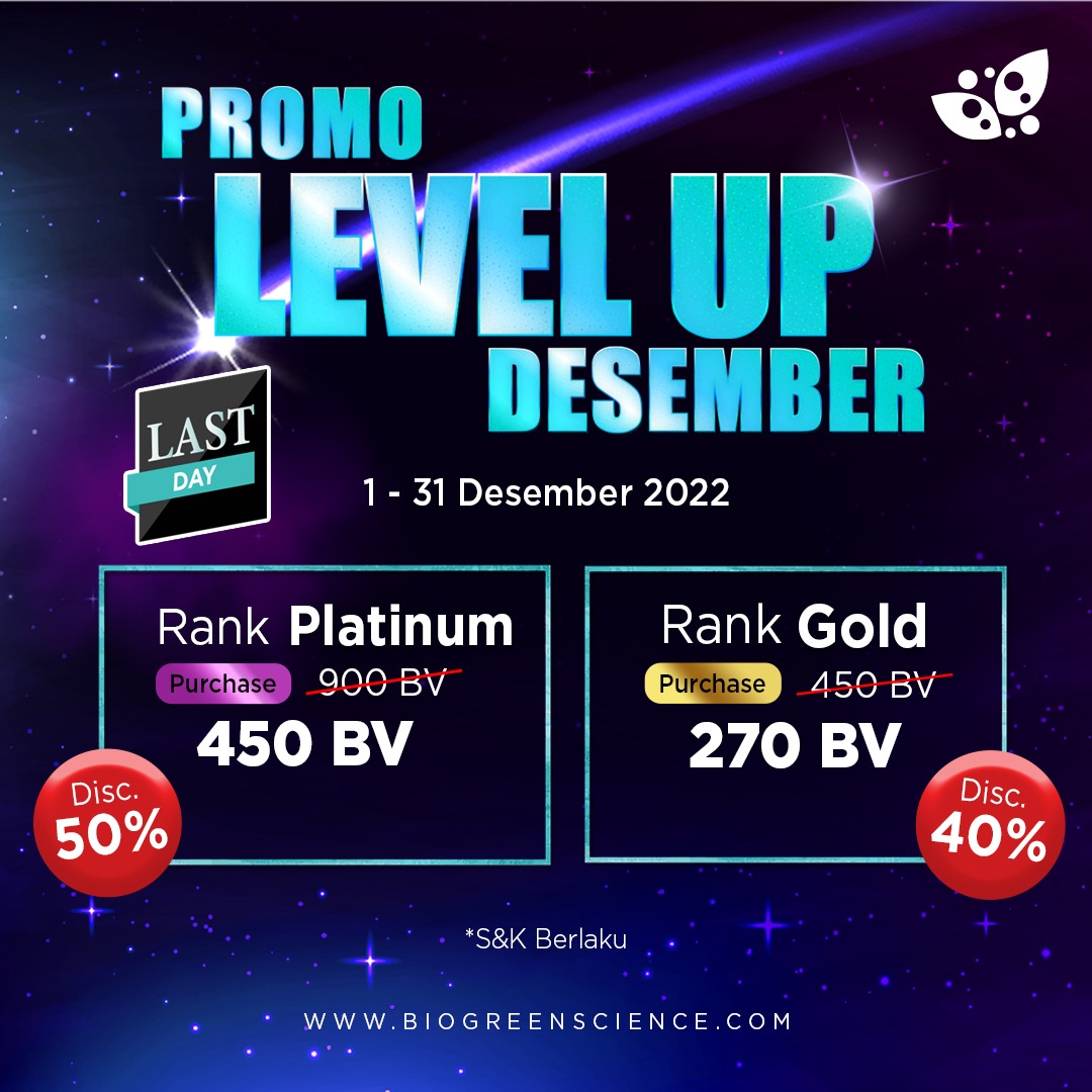 promo level up november